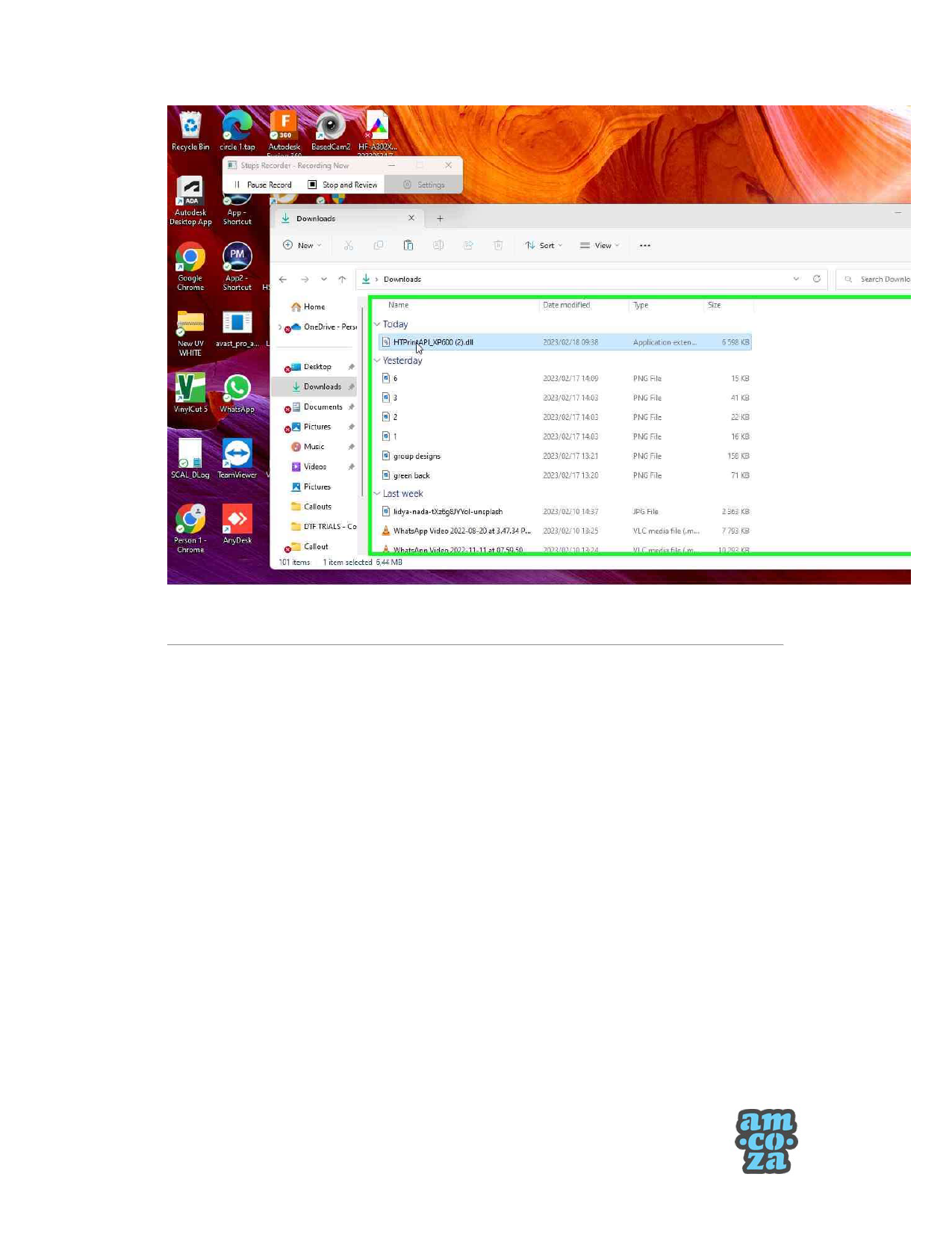 6 screenshot Previous Next Step 7 20230218 093845 User (Page 6 / 20) FlexPRINT HTPrintAPI_XP600 ...